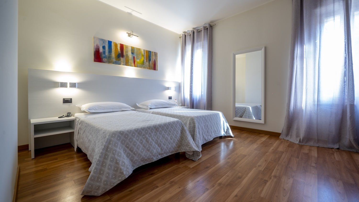 Camera doppia albergo Gualtieri | Albergo Ligabue